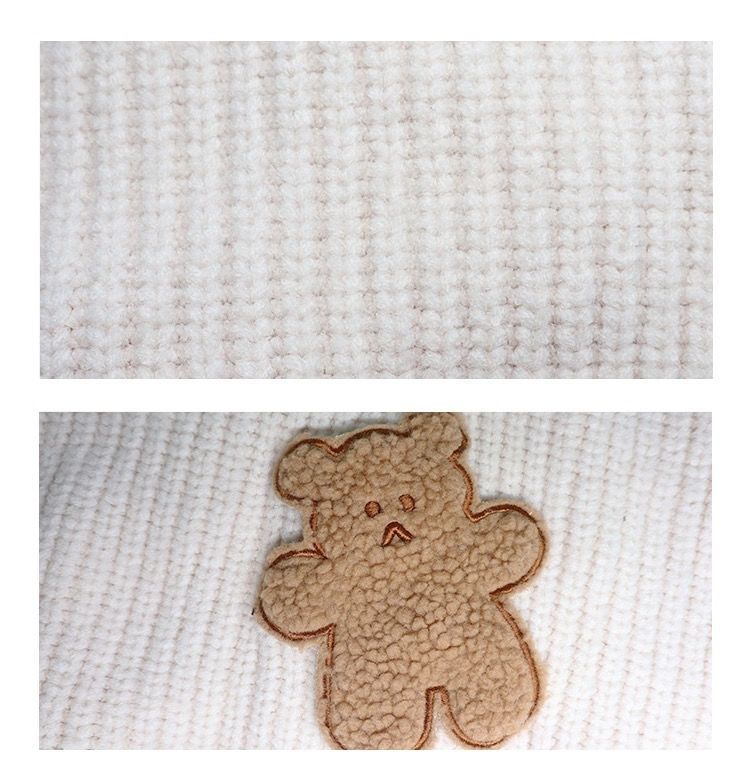Dusty Bear Knitted Pullover – Bella Chix Co